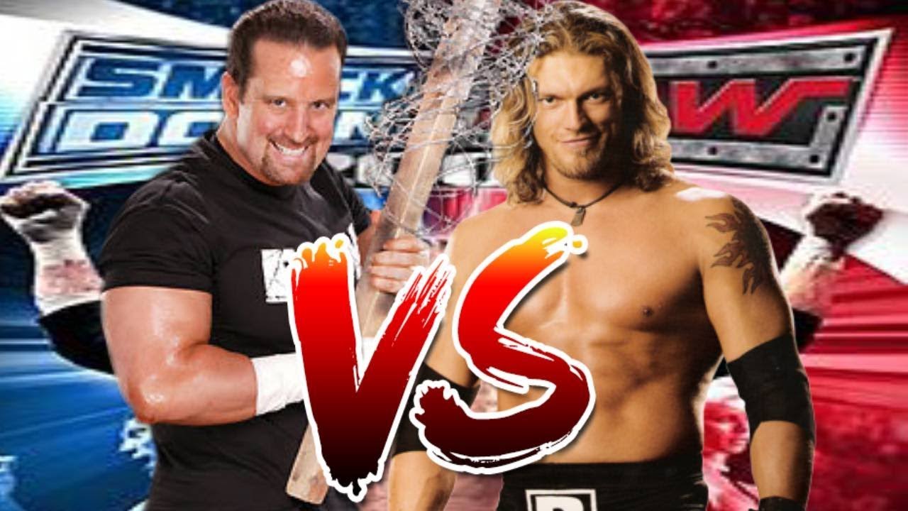 WWE Smackdown vs Raw 2007 Tommy Dreamer CAW vs Edge - YouTube