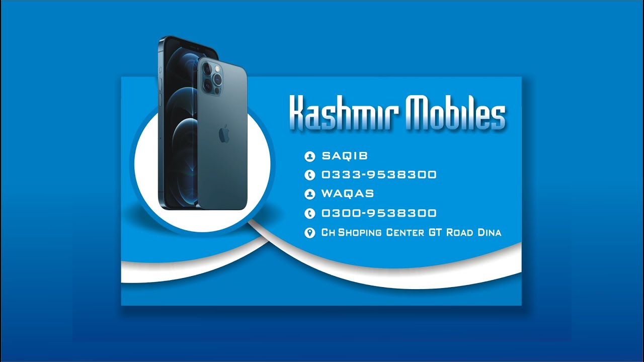 iphone 12 pro max poster design in coreldraw tutorial 2021 - How to ...