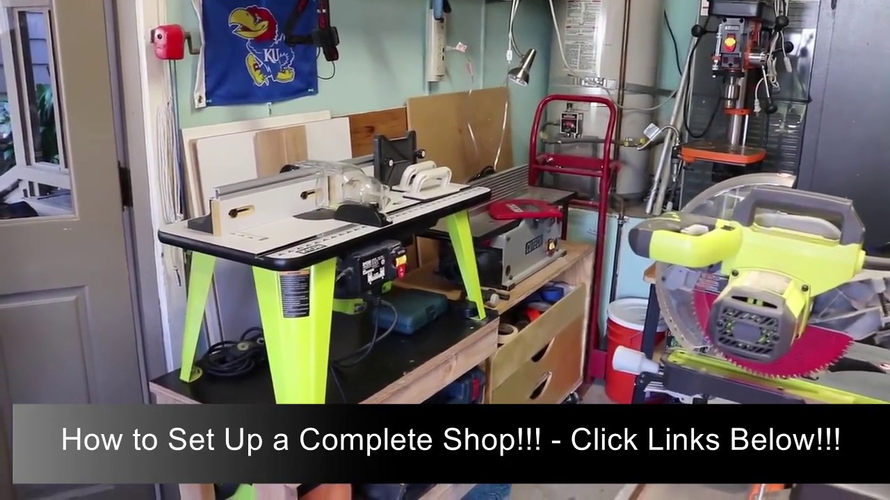 How to Set Up a Woodworking Shop in the Basement!! – How to Set Up a ...