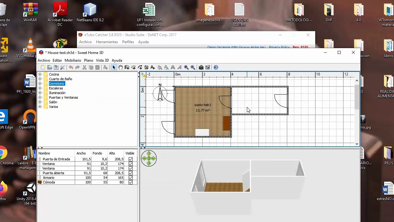 house test modeling - YouTube