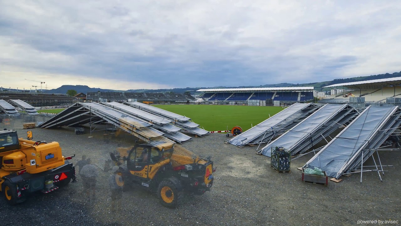 #33 Zeitraffer Update 20. August 2019. ESAF 2019 Zug - Eidgenössisches ...