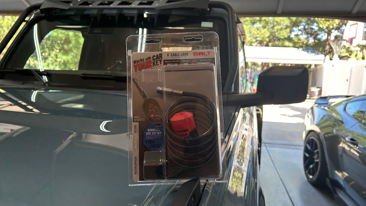 Bolt lock system for securing accessories on your rig! - YouTube