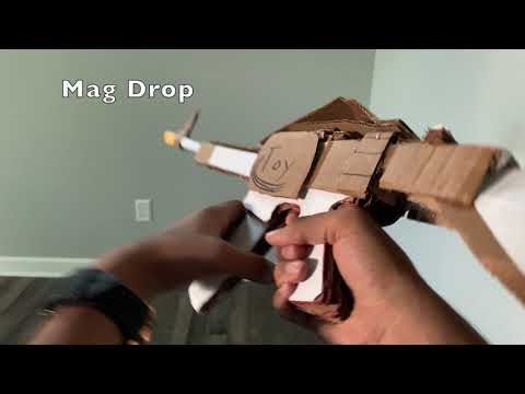 Different Reloads for the Cardboard Gun (M16)
