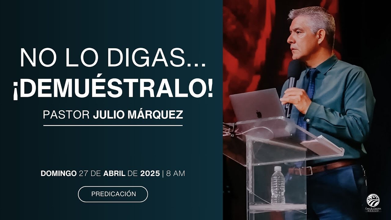 Julio Márquez - No lo digas... ¡Demuéstralo! - YouTube