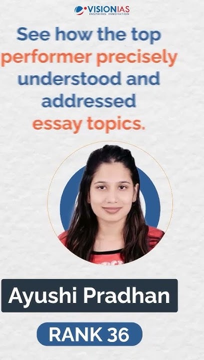 Download Toppers Essay Copies | Ayushi Pradhan, AIR 36 | UPSC CSE, 2023 - YouTube