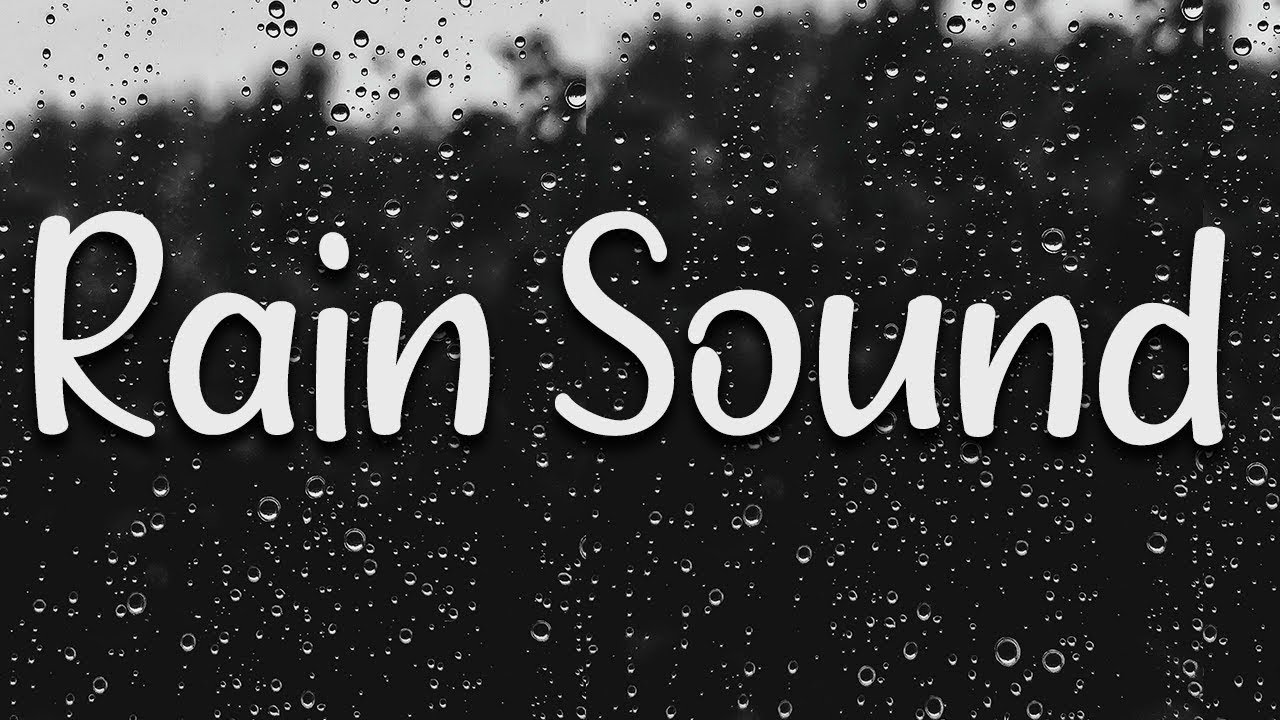 Rain Sounds Black Screen F