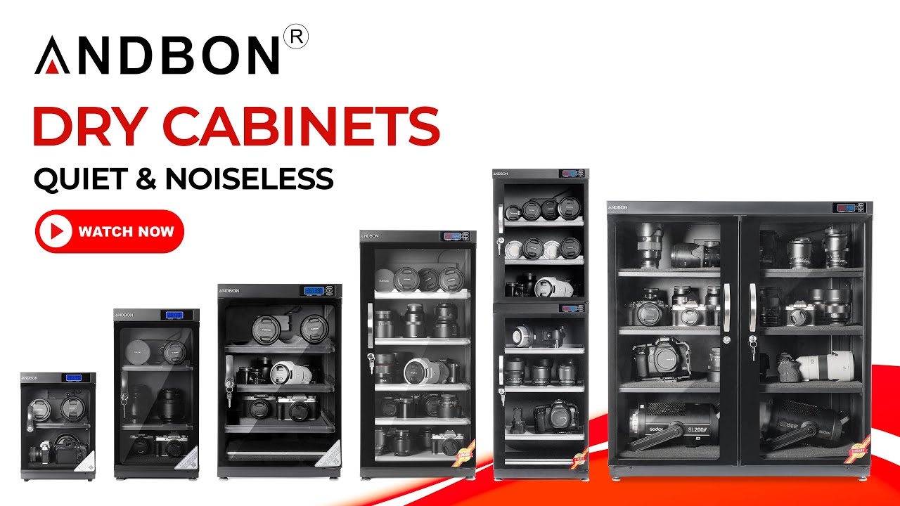 #andbon #drycabinets The Perfect Storage Place for all your Camera Gear ...