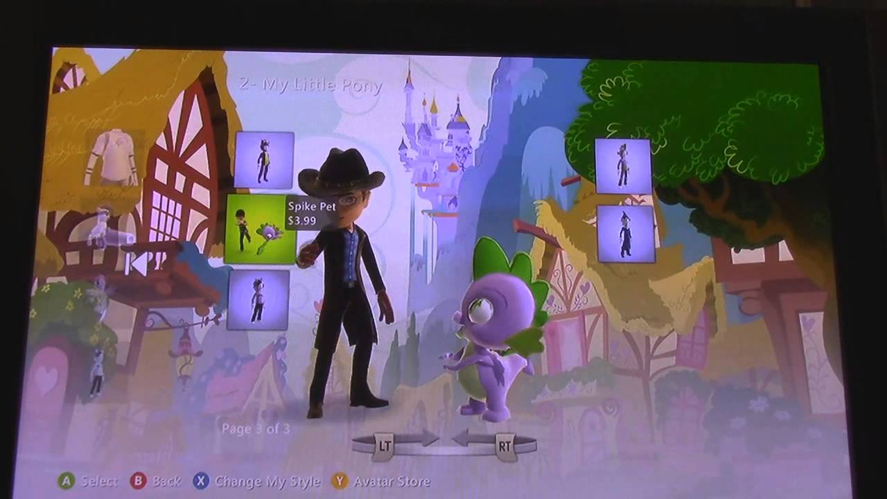New Xbox My Little Pony Costumes and Spike Toy - YouTube