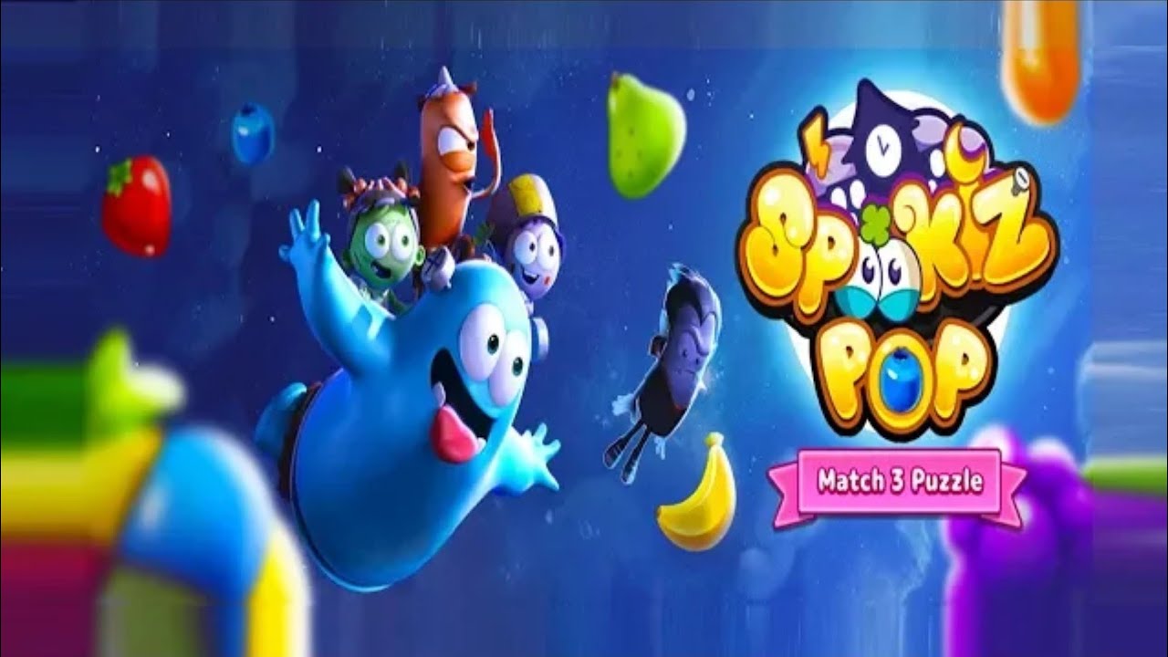 Spookiz pop match 3 puzzle android gameplay - YouTube