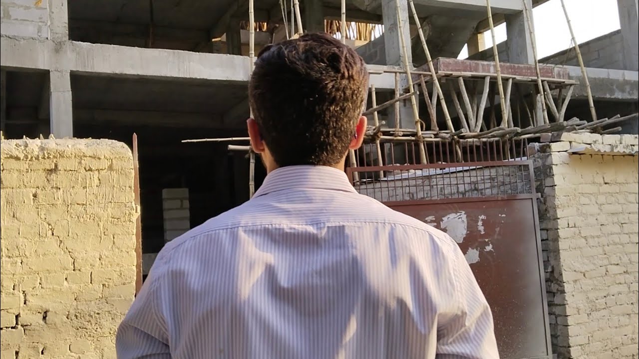 DAY 176 // 06 MAY 2023 / Architect's Visit to the site / Basement Toilet brickwork complete ...