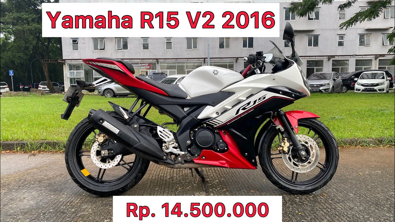 Jual Yamaha R15 V2 Hidup Low KM R 15 Tahun 2016 Istimewa - YouTube