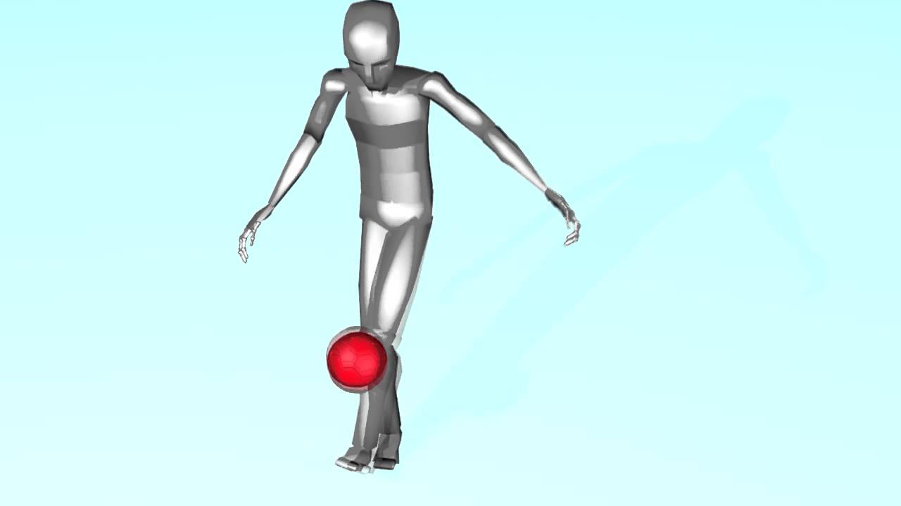 Crossover 3D Animation freestyle football by Alexandru "AL" Stan - YouTube