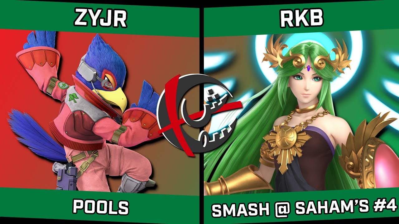 Zyjr (Falco) vs RKB (Palutena/Pyra Mythra) - Smash @ Saham's #4 - YouTube