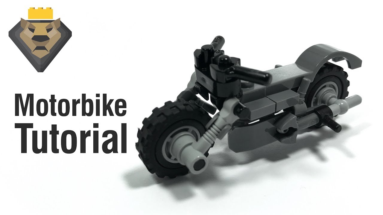 LEGO Motorbike MOC & Tutorial - YouTube