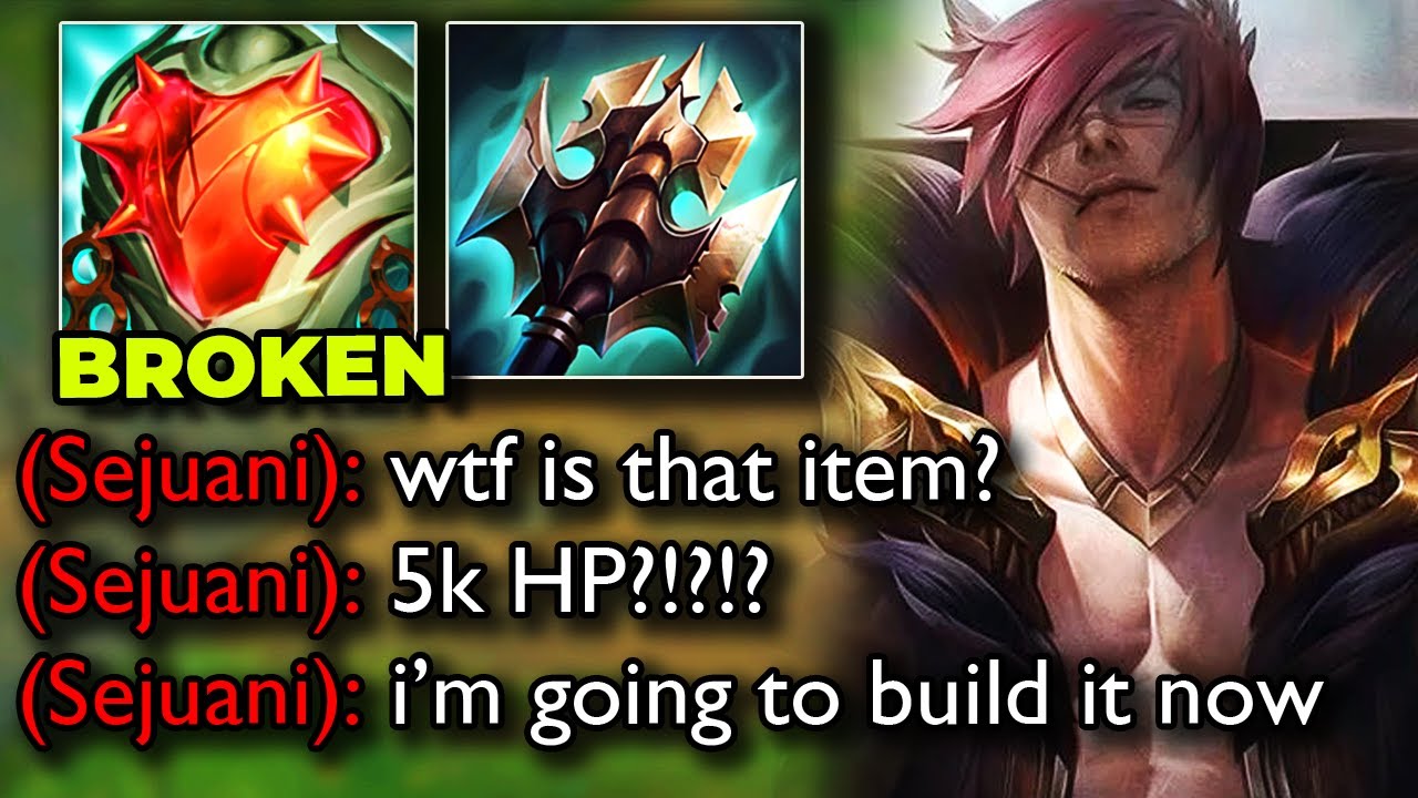 New Season 13 Infinite HP Sett build makes me unkillable - YouTube