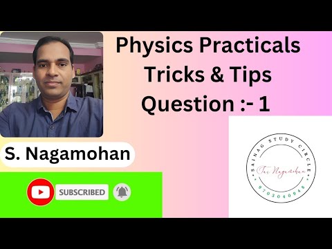 # Physics Practicals Tricks & Tips (Q:- 1) - YouTube