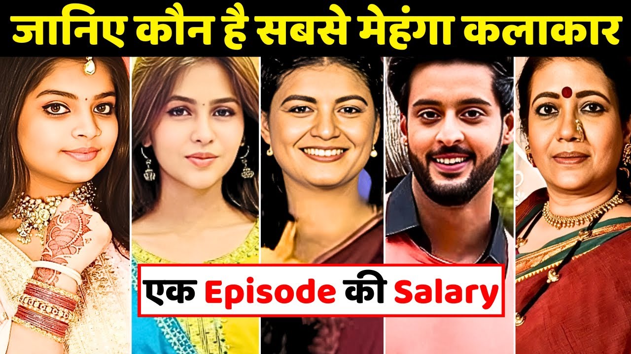 Saru Serial Cast Salary | Saru Cast Salary | Ved | Saru | Anika | Zee ...