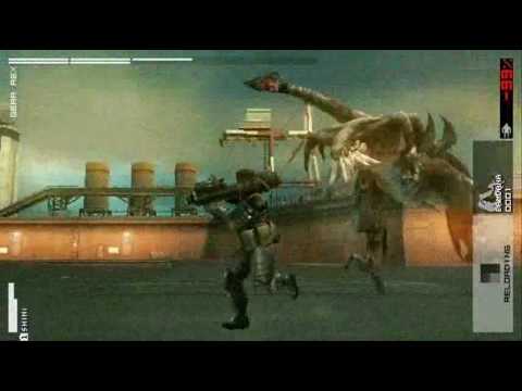 Metal Gear Peace Walker - gear rex mission (extra ops 128) - YouTube