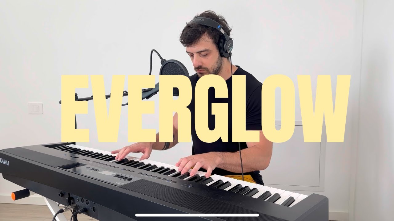 Everglow – Coldplay | Emotional Piano & Voice Live Cover - YouTube