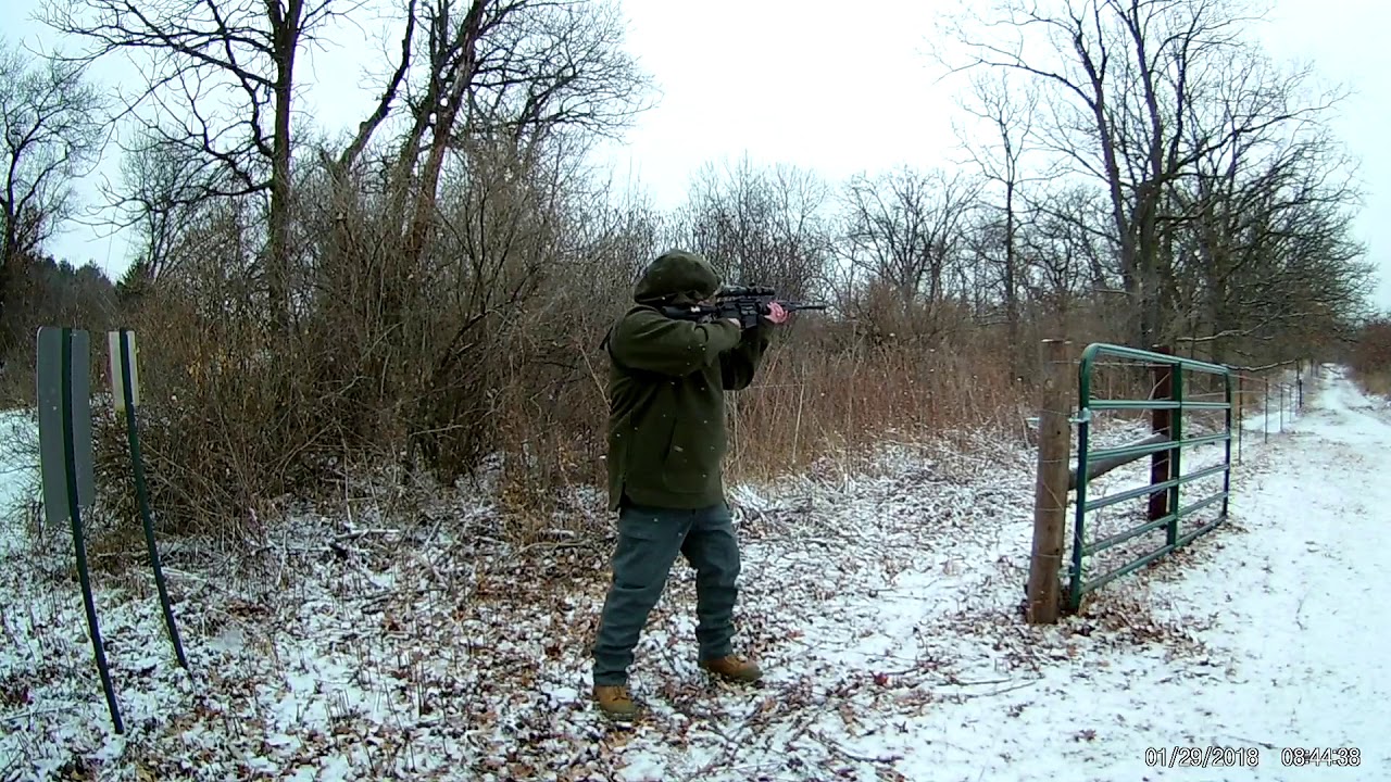 Testing the AR sling with my new Weatherwool Anorak - YouTube