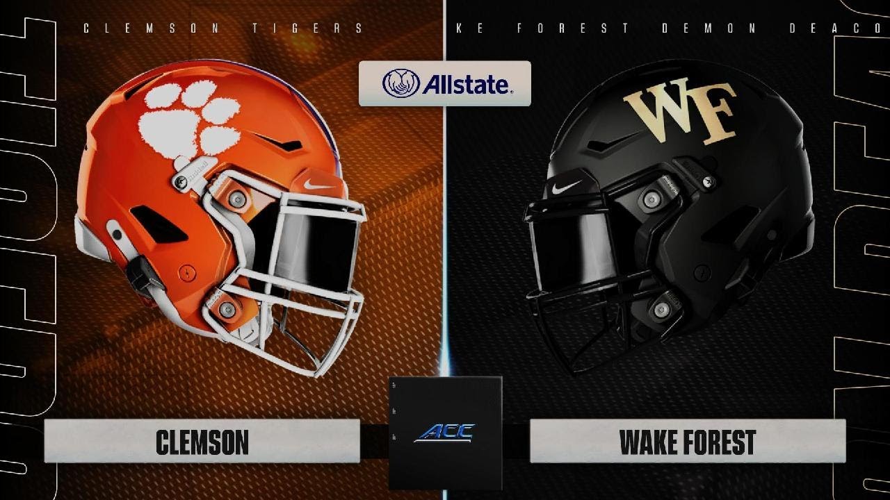 #9 Clemson V Wake Forest WEEK 7 YEAR 1 - YouTube