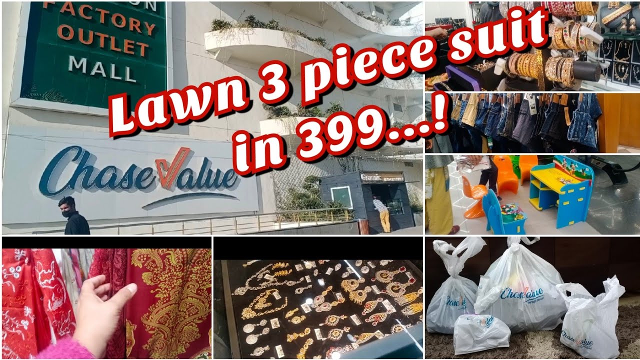 Chase value shopping and store visit #chasevalue #lawnsuit # ...