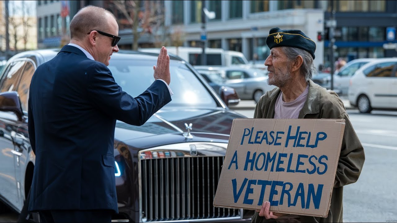 Rich Man Refuses To Help A Homeless Veteran, But Then He Finds Out Who ...