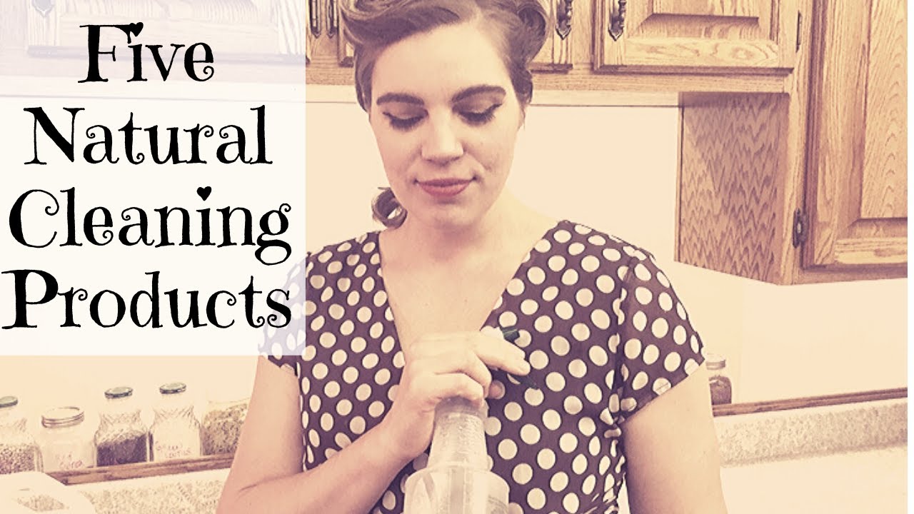5 Natural Cleaning Products to Start Using NOW - YouTube