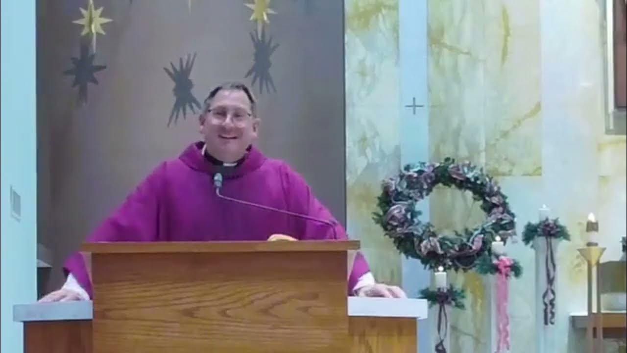 Homily - Fourth Sunday of Advent - YouTube