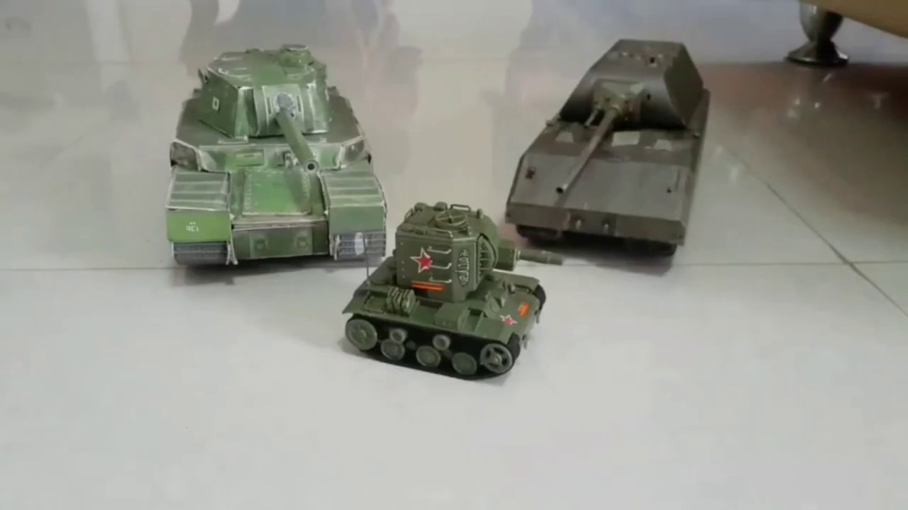 stop motion tank - YouTube