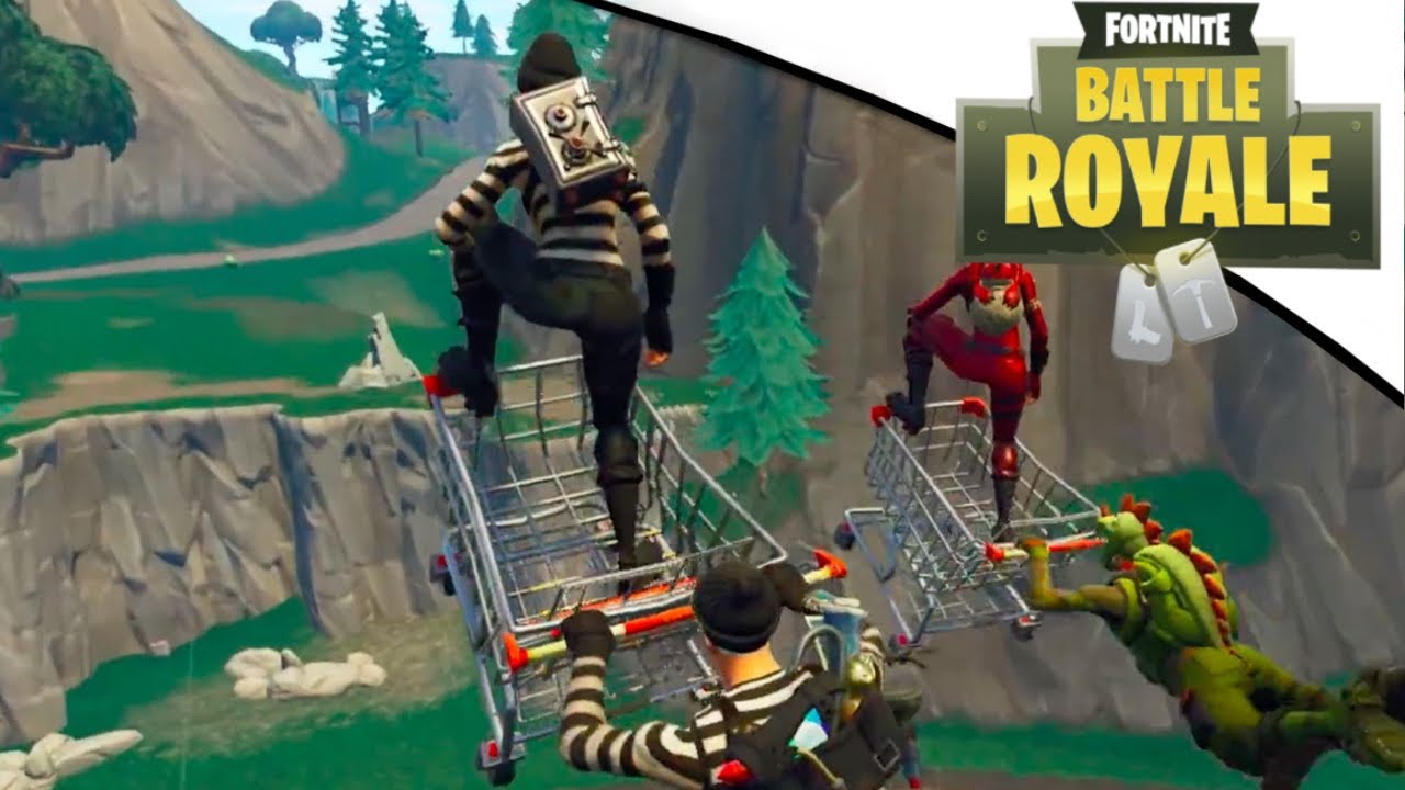 LE CADDIE 🛒! - FORTNITE : BATTLE ROYALE [CH4-S5] - YouTube