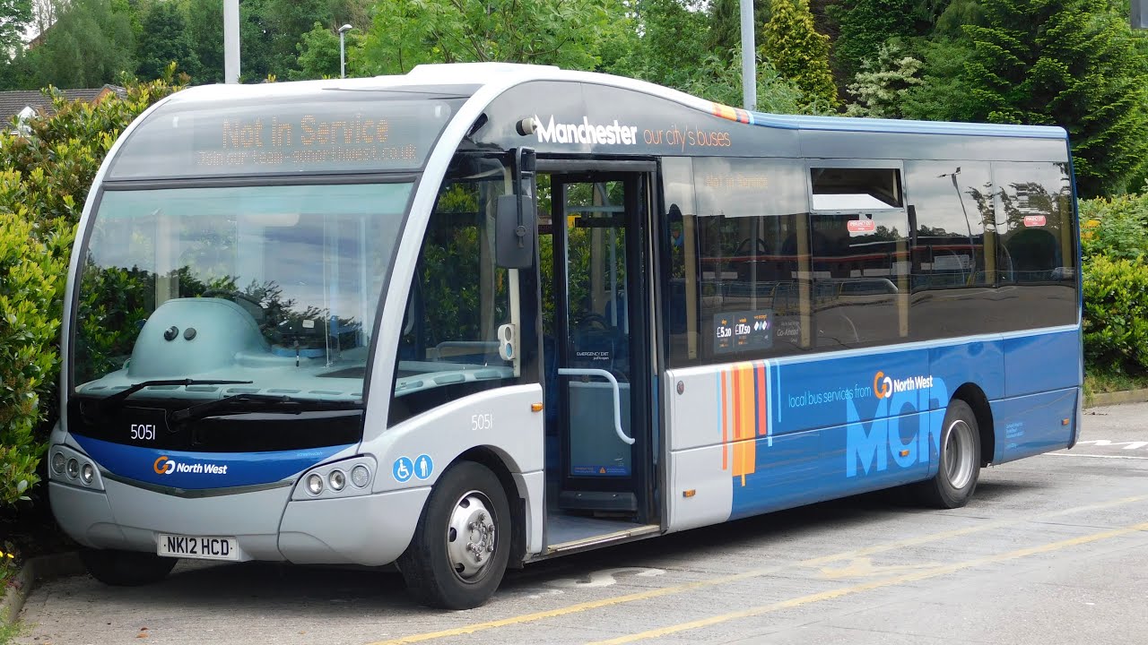 Very Tired Solo! | Optare Solo SR 5051 (NK12 HCD) | Go North West - YouTube