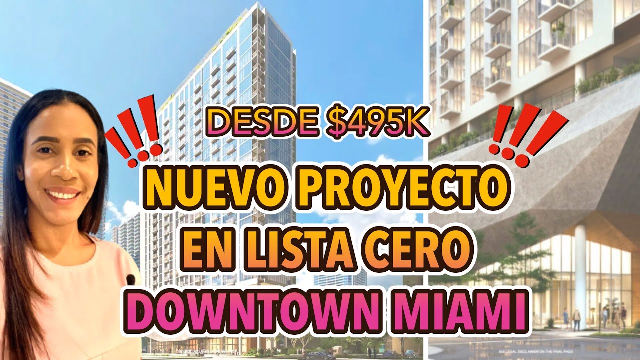Conoce el EDIFICIO MAS RECIENTE en DOWNTOWN MIAMI | 14 ROC Miami 🤩 #bienesraices #miami - YouTube
