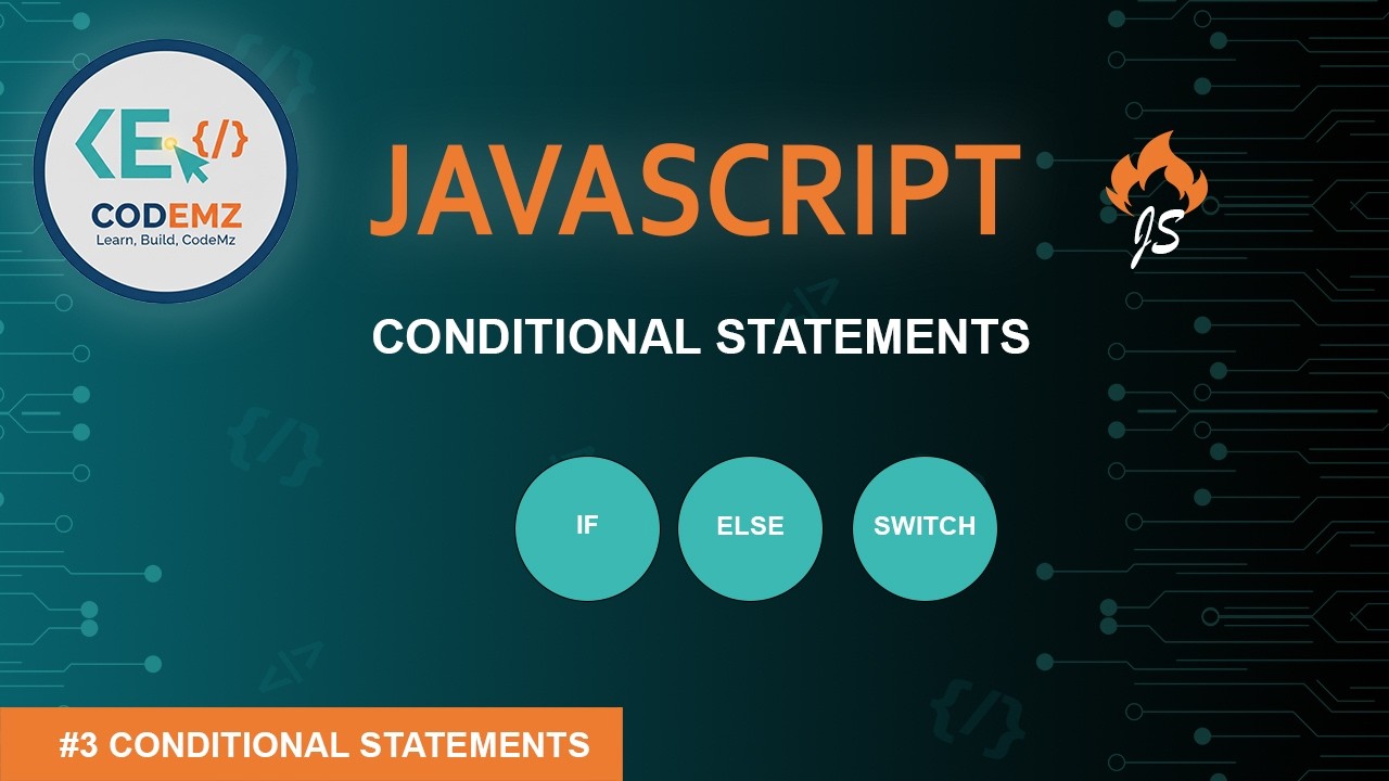Javascript Writing Conditional Statements (if, else, switch) - YouTube