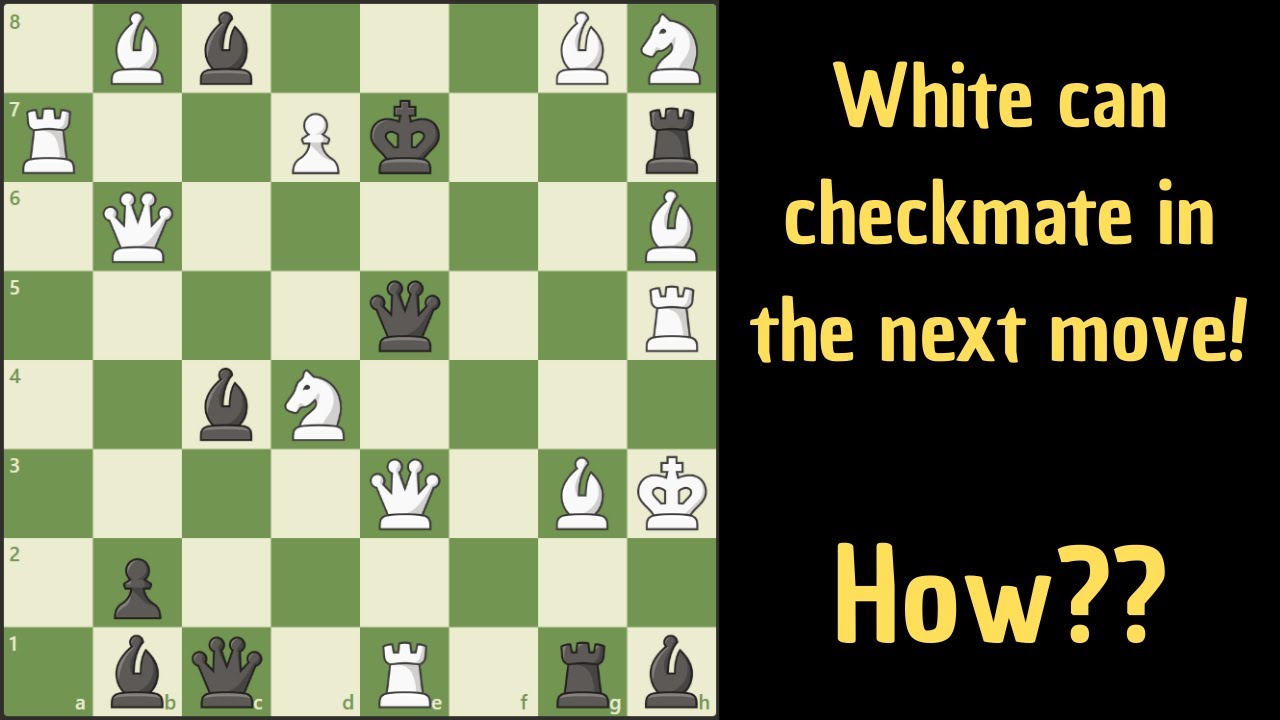 Checkmate in one move! - YouTube