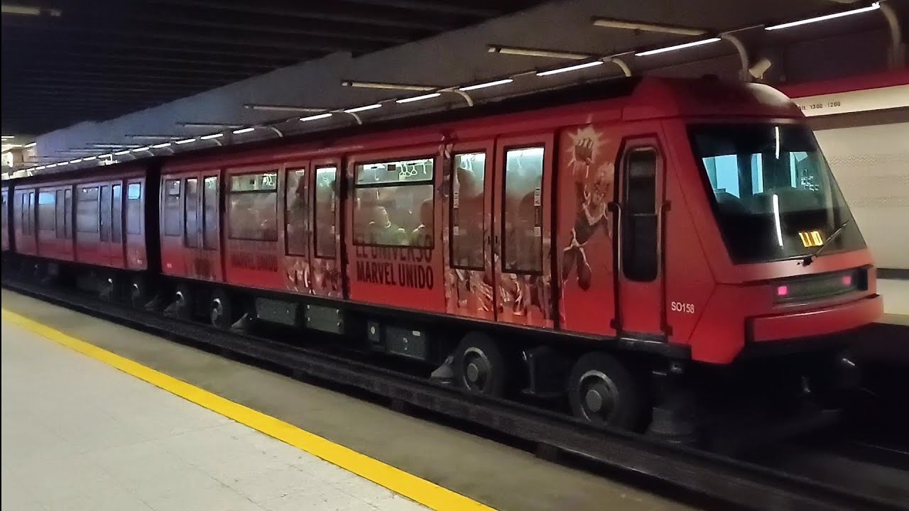 NS-93 en Manuel Montt. Línea 1 - YouTube
