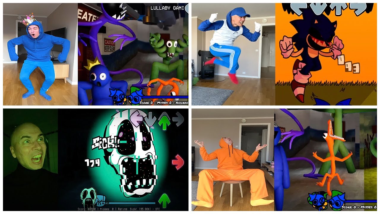 Top 10 Friday Night Funkin' In Real Life September 2022 Compilation ...