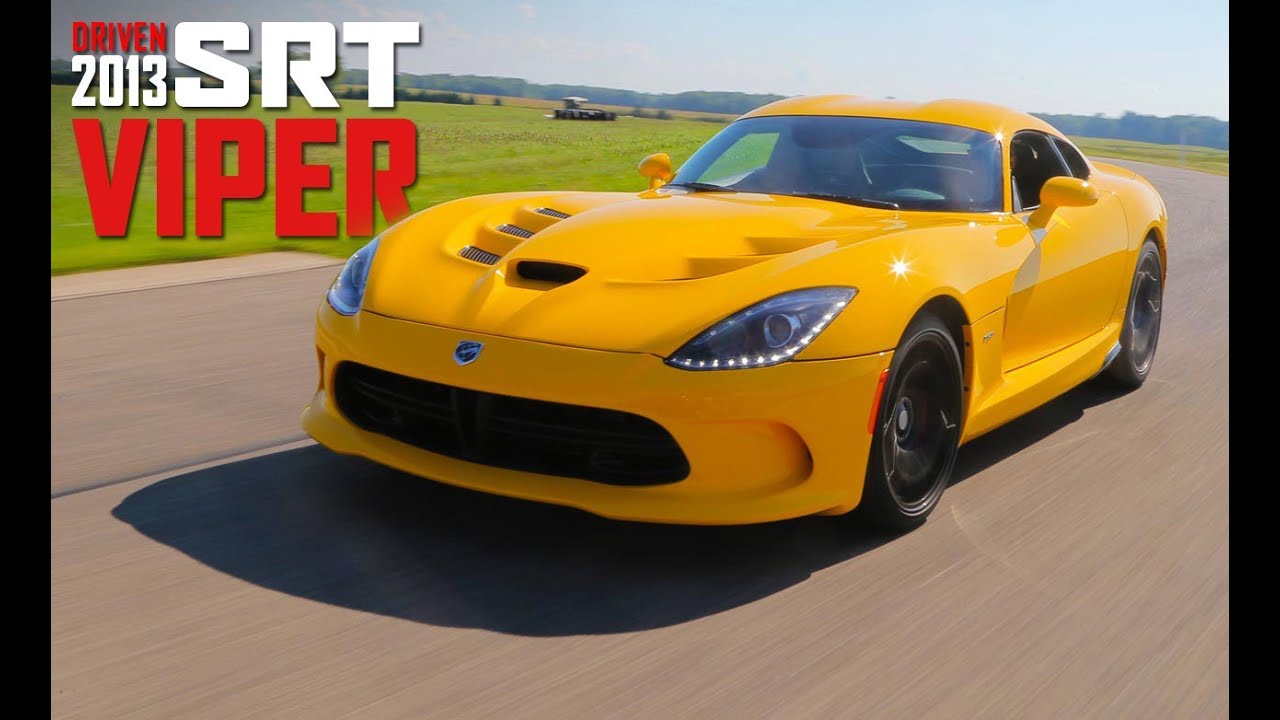 2013 SRT Viper: First Media Test Drive - REV & SOUND - YouTube