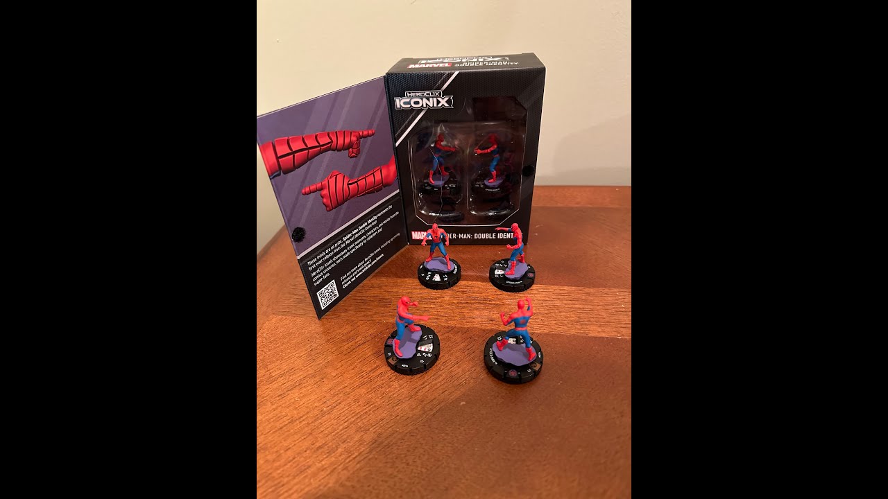 @WizKidsOfficial Heroclix Iconix - Spider-Man Double Identity Heroclix ...