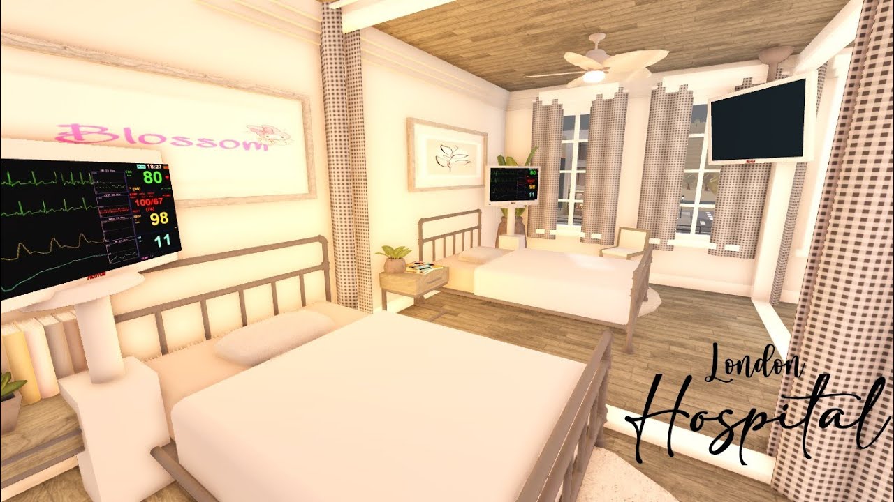 Bloxburg: Hospital in London | 70k - 80k aprox! | Speed-Build | London ...