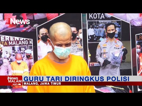 Polisi Ringkus Guru Tari yang Perkosa 7 Murid di Malang #iNewsMalam 21/01