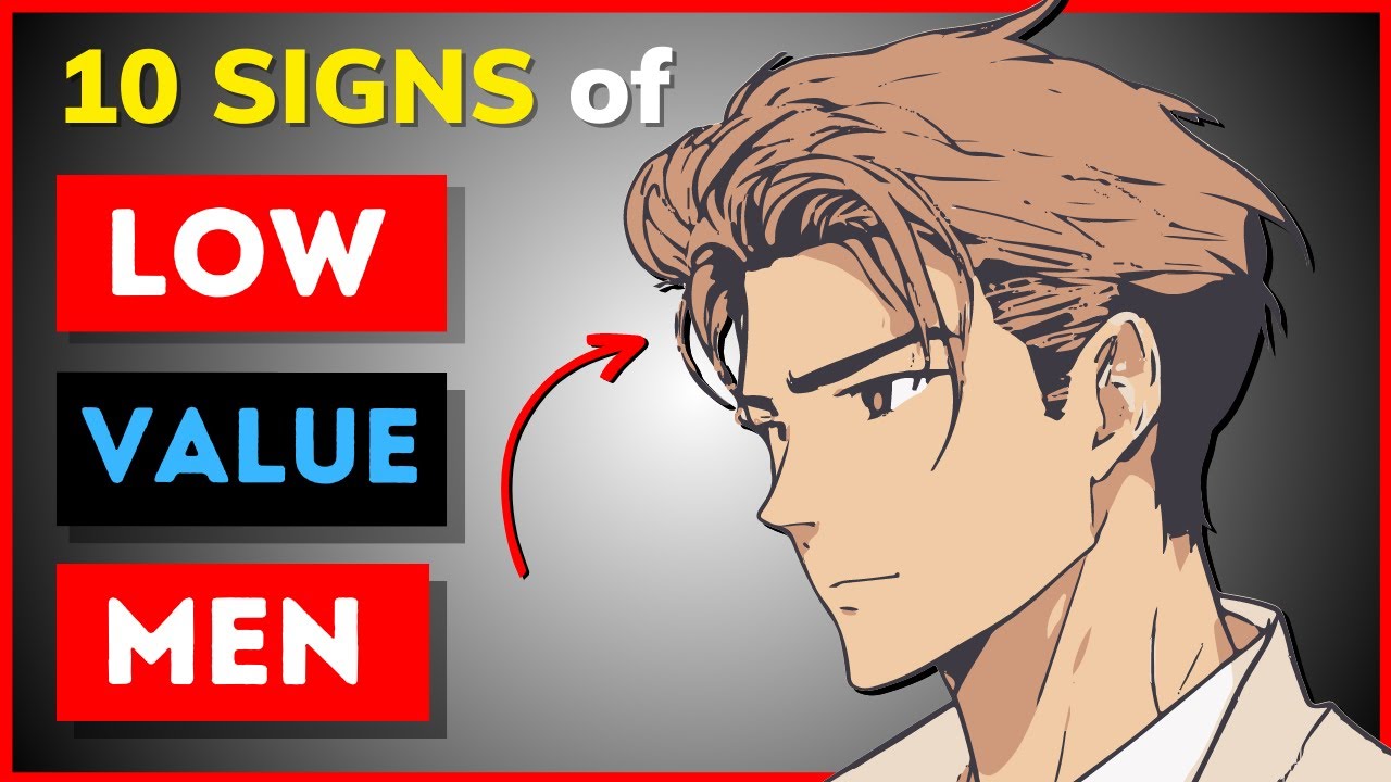 10 Red Flags: Spotting a Low Value Man - YouTube
