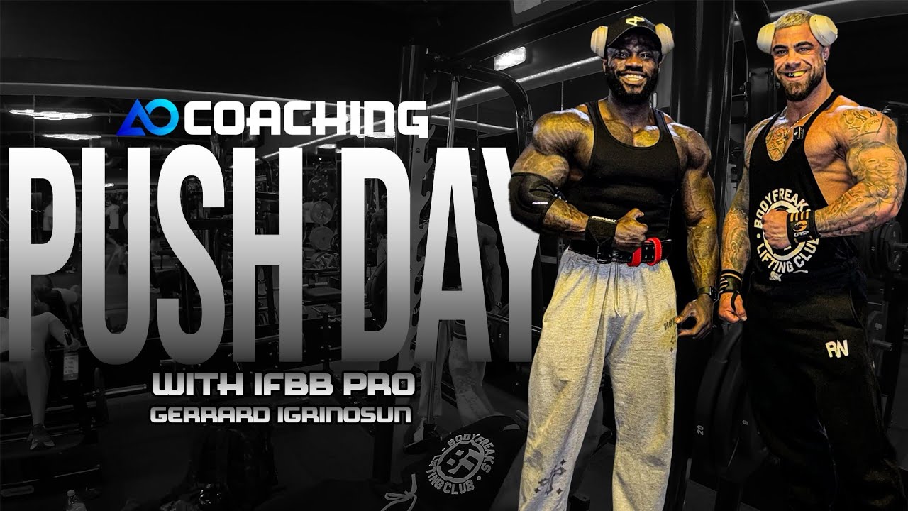 PUSH with IFBB Pro @ LIMITLESS Stirling - YouTube