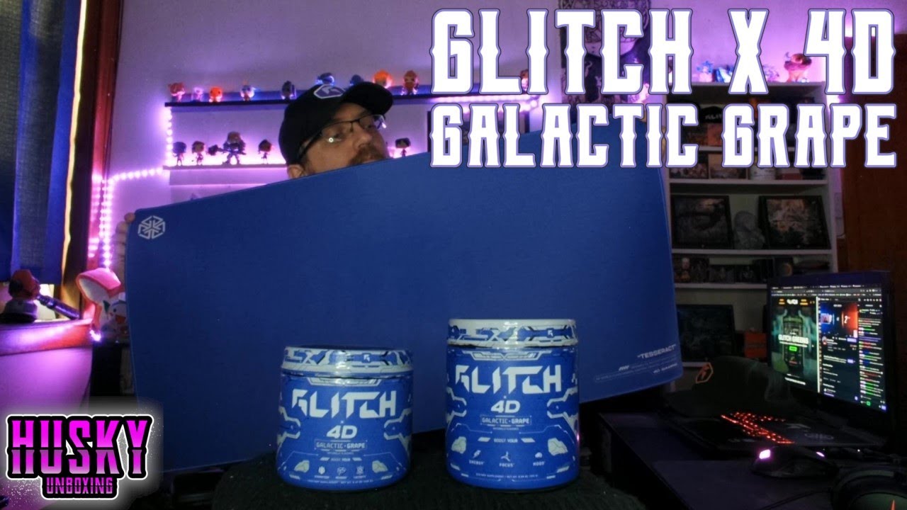GLITCH ENERGY x 4D Gaming // Galactic Grape VIP Mega Bundle – Unboxing & Review!!! - YouTube