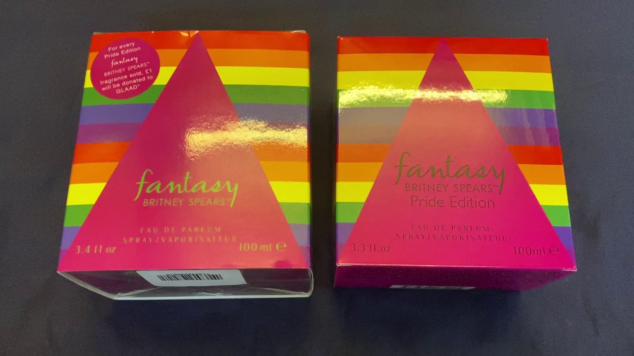 [Unboxing] Britney Spears - Fantasy Pride Edition Perfume (Box Remake ...