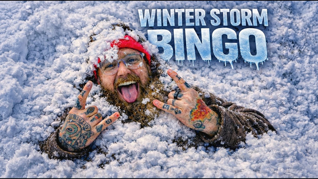 I Turned a Massive Winter Storm Into a Game (Winter Storm Bingo) - YouTube