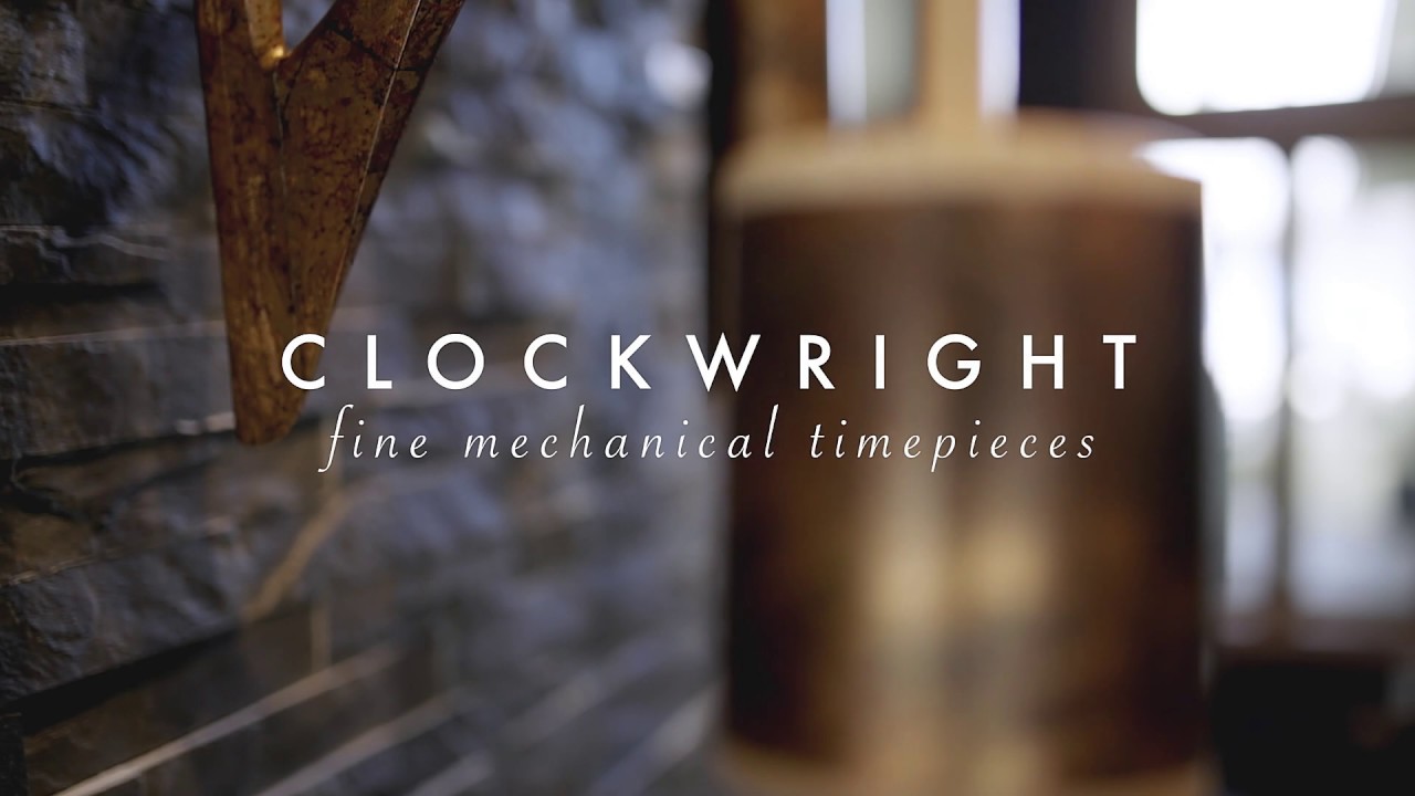 Rick Hale KL1 clock with wooden gears and grasshopper escapement - YouTube