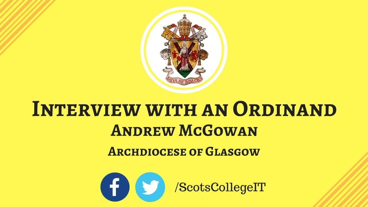 Interview with an Ordinand - Andrew McGowan - YouTube