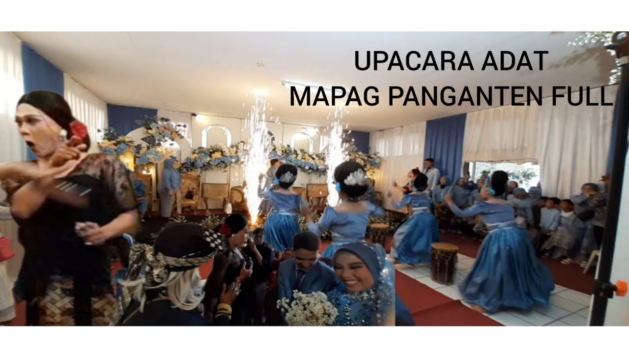 upacara adat sunda mapag panganten Rizki dan Anisa - YouTube