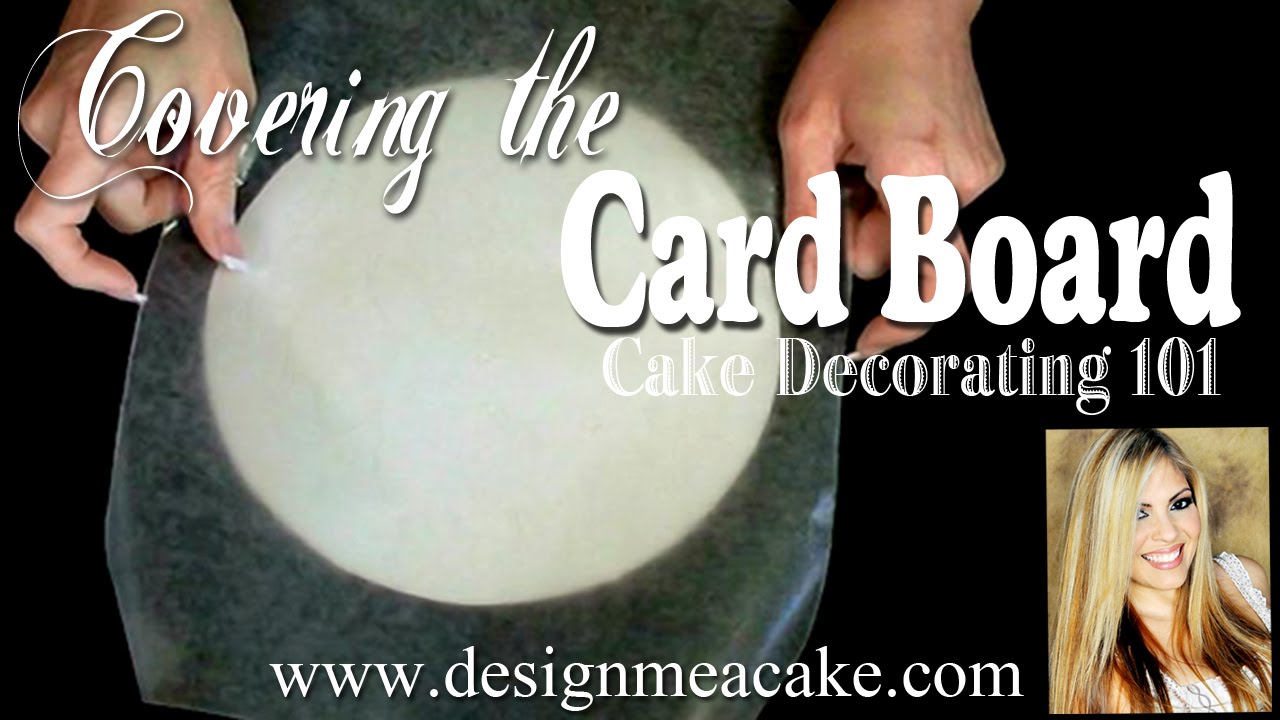 Cake Decorating 101- The Cake Board Part I - YouTube